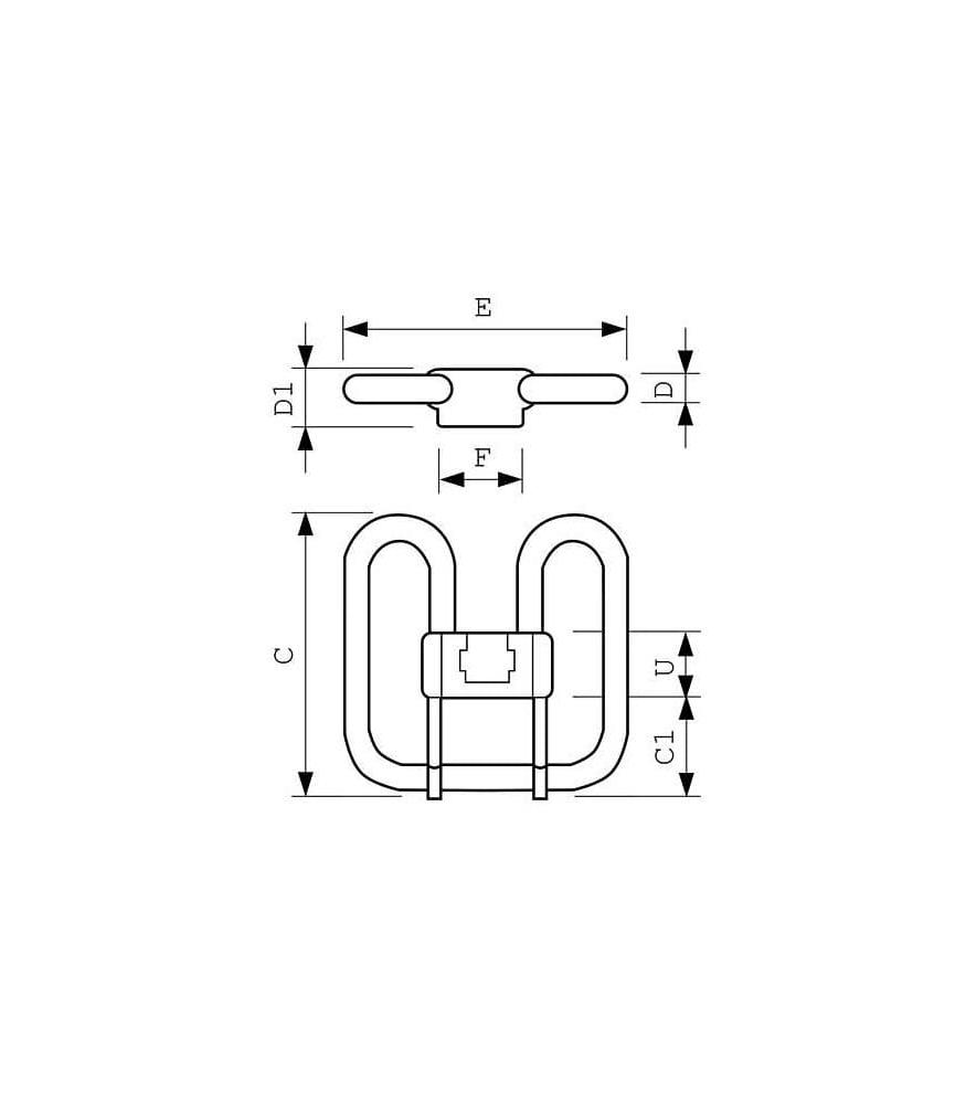 Square Compact Fluorescent Lamp 28W 840 GR10q