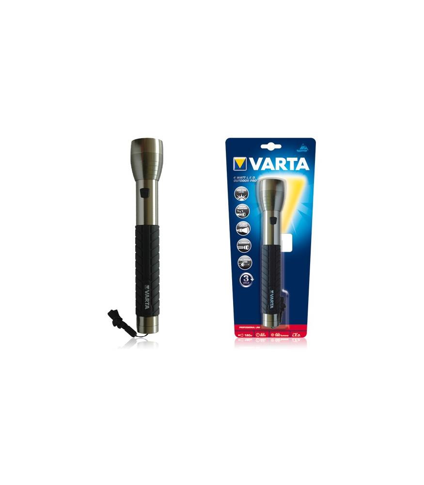 Outdoor Pro 3C Flashlight Powerful 4W LED professional line, Varta