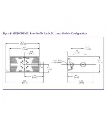 ME300BF Cermax Lámpara de Arco Xenón 300W 14V BA15d Transparente ...