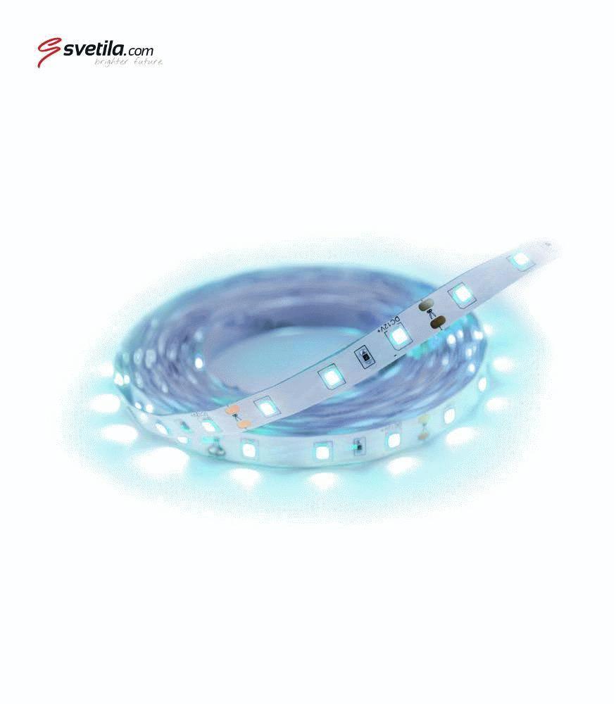 12V 24W LED Strip Light IP65 Waterproof 5m Cool White